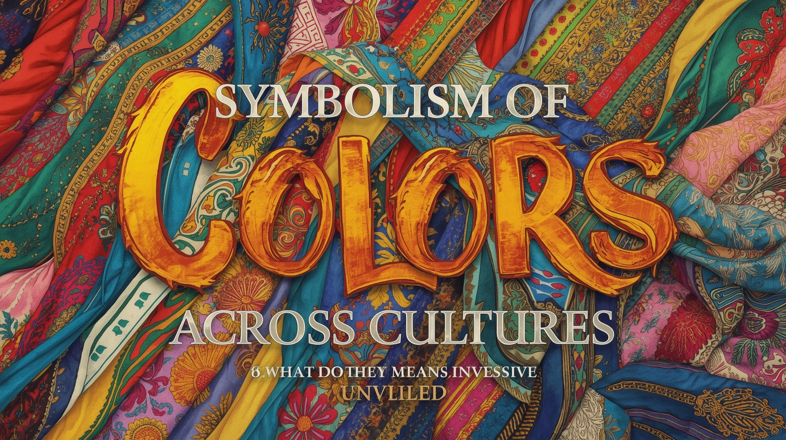 Symbolism of Colors Across Cultures: What Do They Mean?