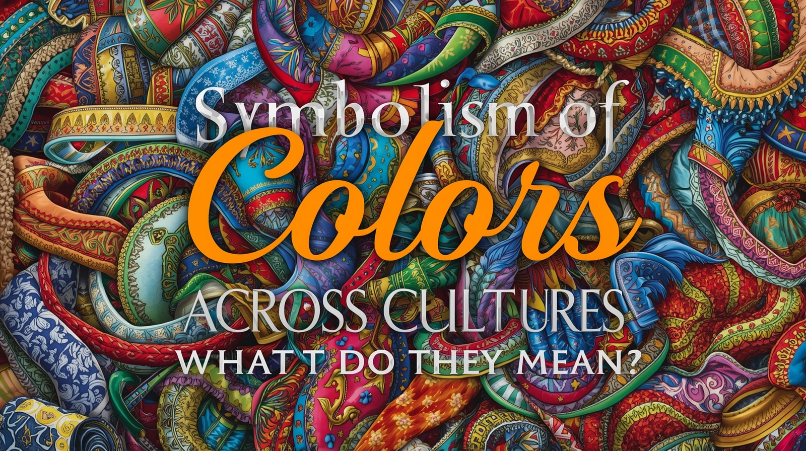 Symbolism of Colors Across Cultures: What Do They Mean?